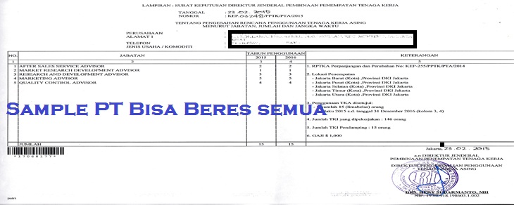 Jasa RPTKA | Rencana Penggunaan Tenaga Kerja Asing (RPTKA) - Bisa Beres ...